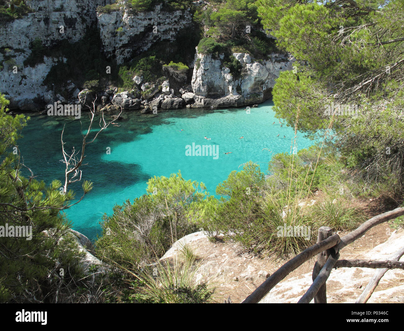 Cala macarelleta beach hi-res stock photography and images - Alamy