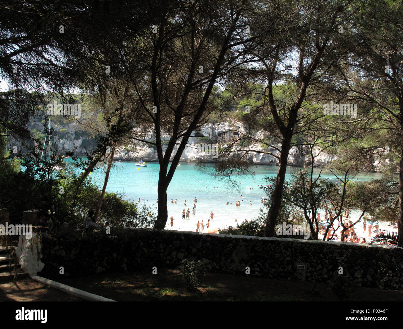 Macarella beach swim hi-res stock photography and images - Alamy