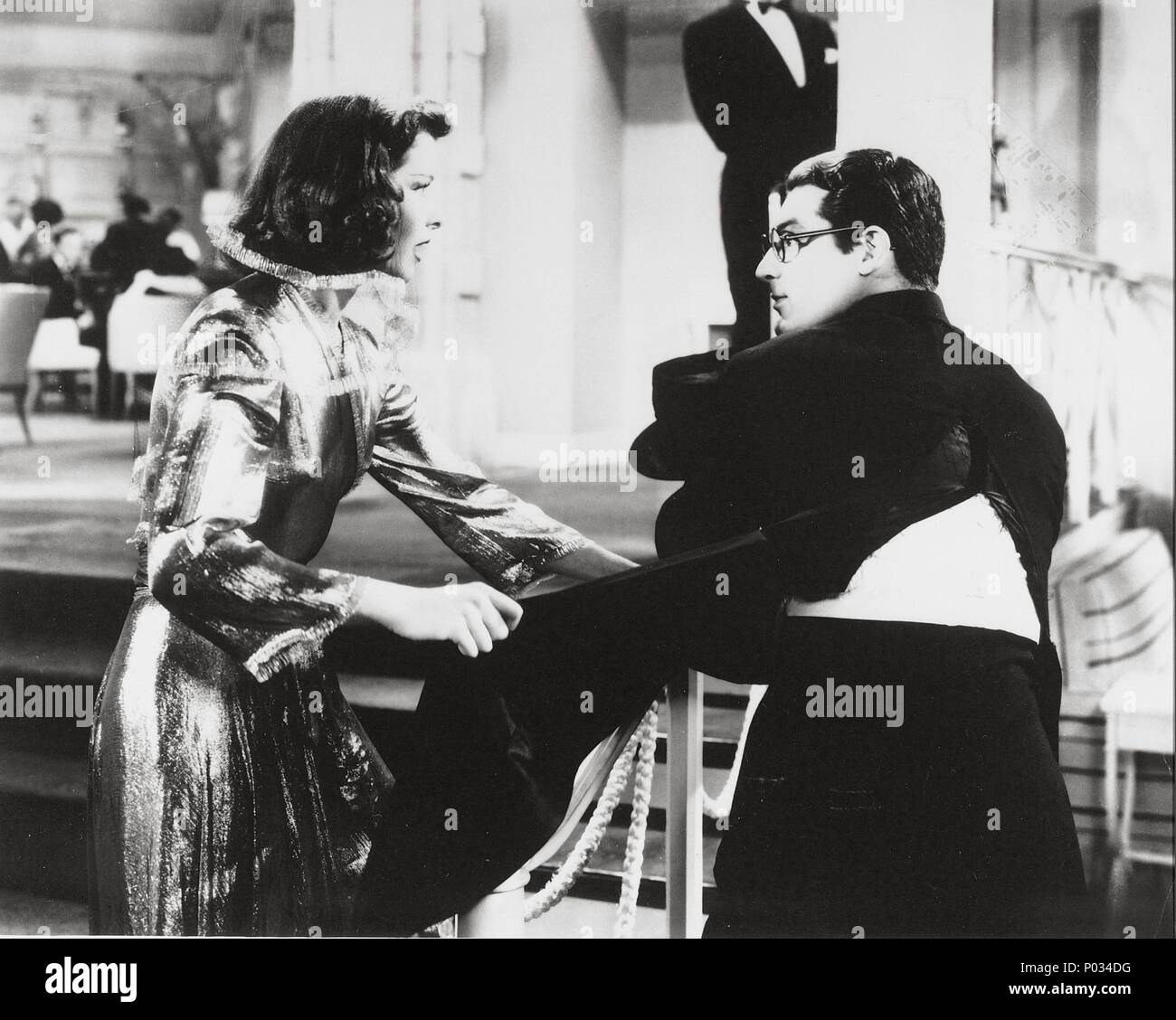 Original Film Title: BRINGING UP BABY. English Title: BRINGING UP BABY ...
