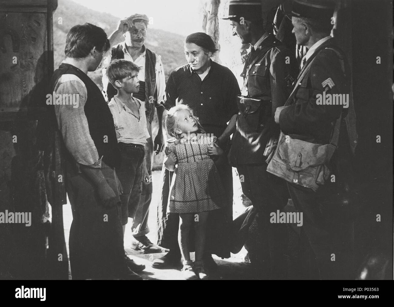 Original Film Title: LES JEUX INTERDITS. English Title: FORBIDDEN GAMES ...