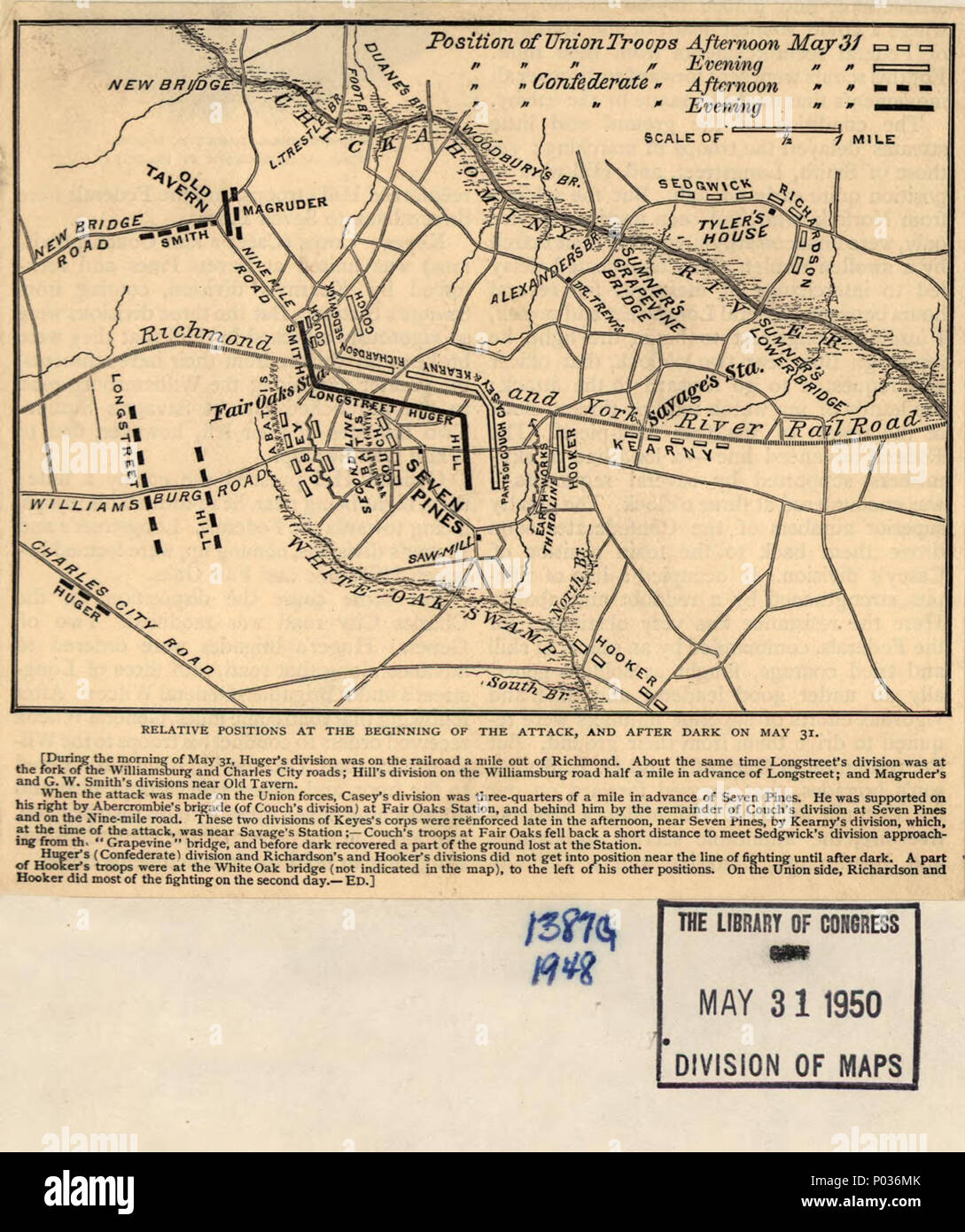 Civil war battle maps hi-res stock photography and images - Alamy