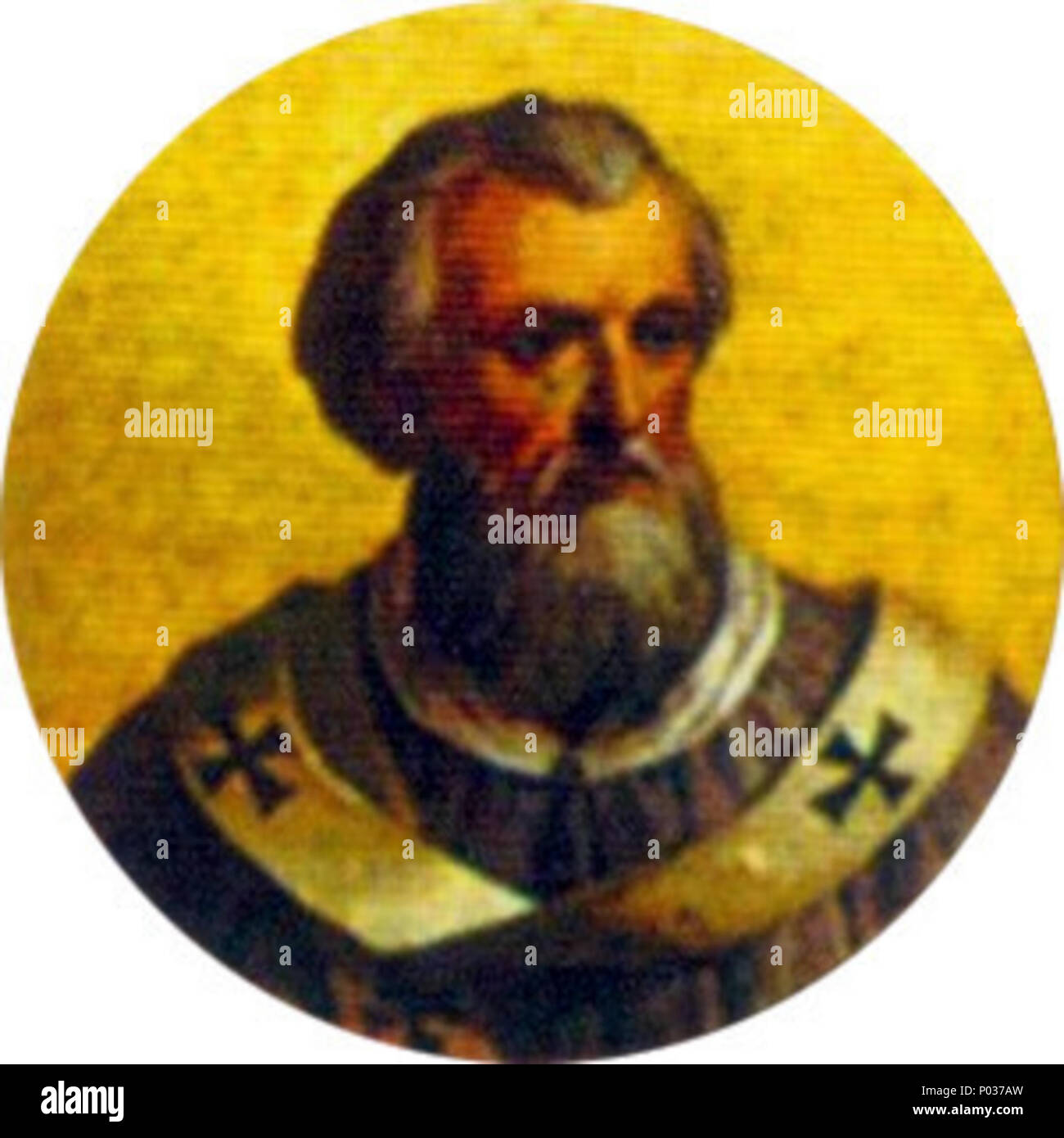 . English: Portait of en:Pope John IX in the en:Basilica of Saint Paul ...