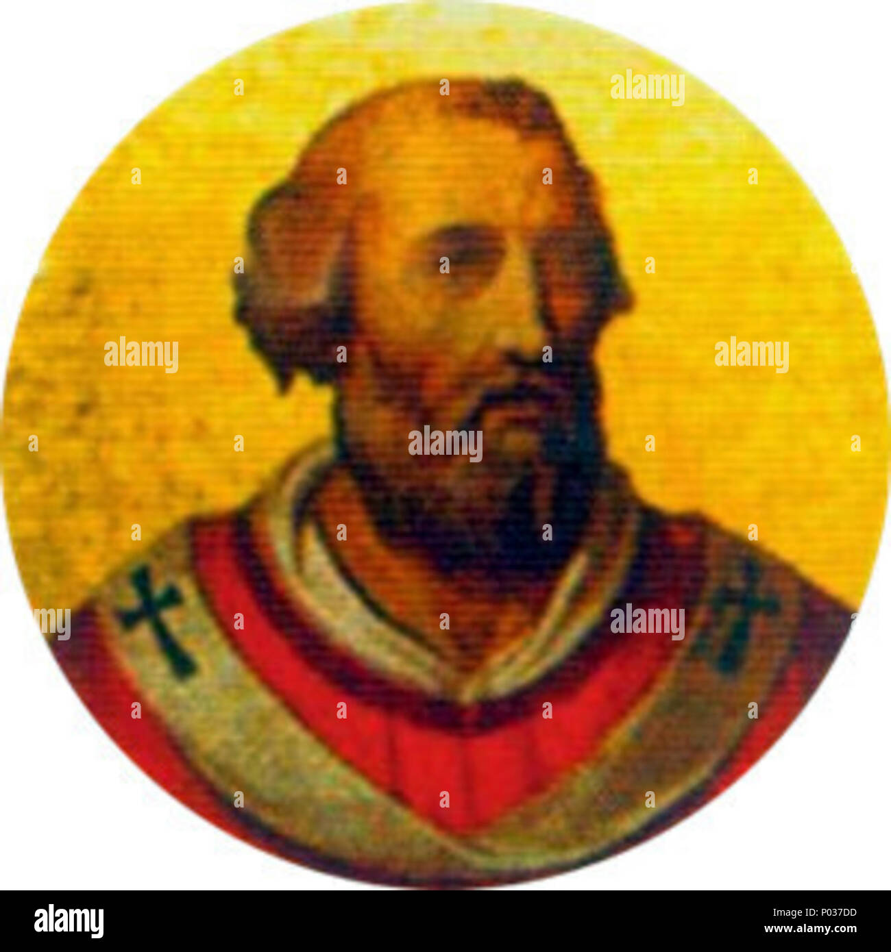 . English: Portait of en:Pope John XII in the en:Basilica of Saint Paul ...