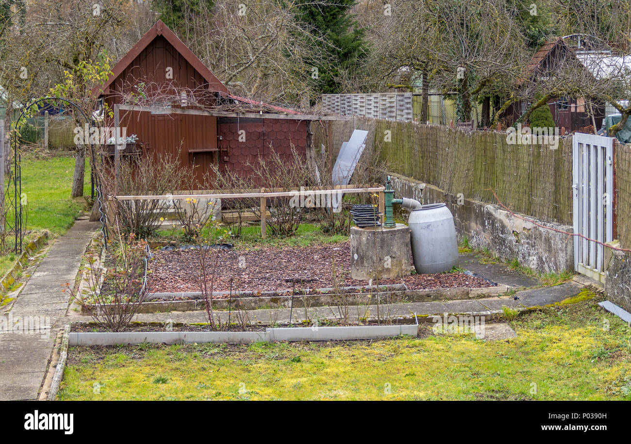 Allotment garden hut hi-res stock photography and images - Alamy