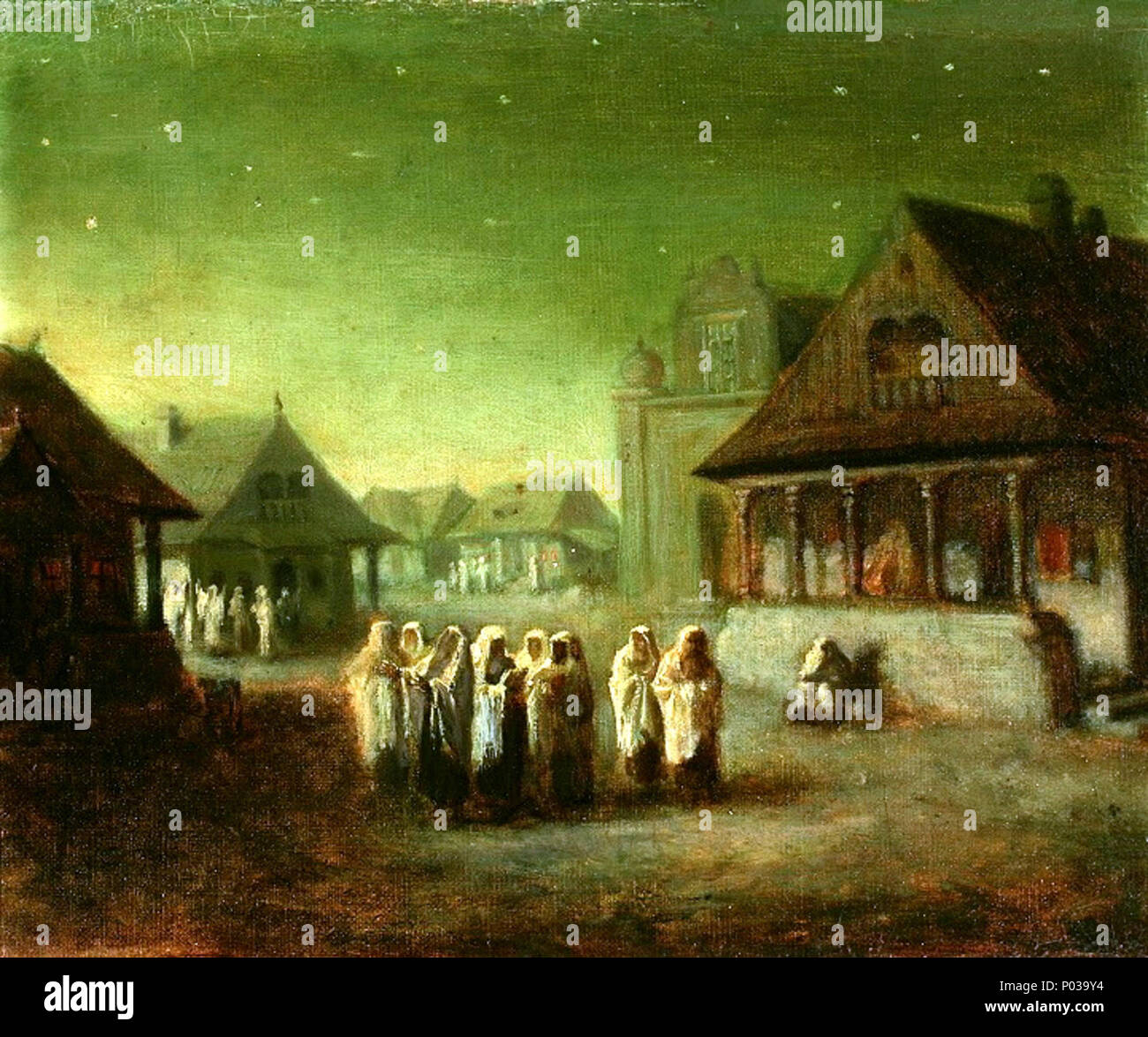 . Return from the synagogue (Kiddush Levanah). after 1885 20 Koniuszko ...