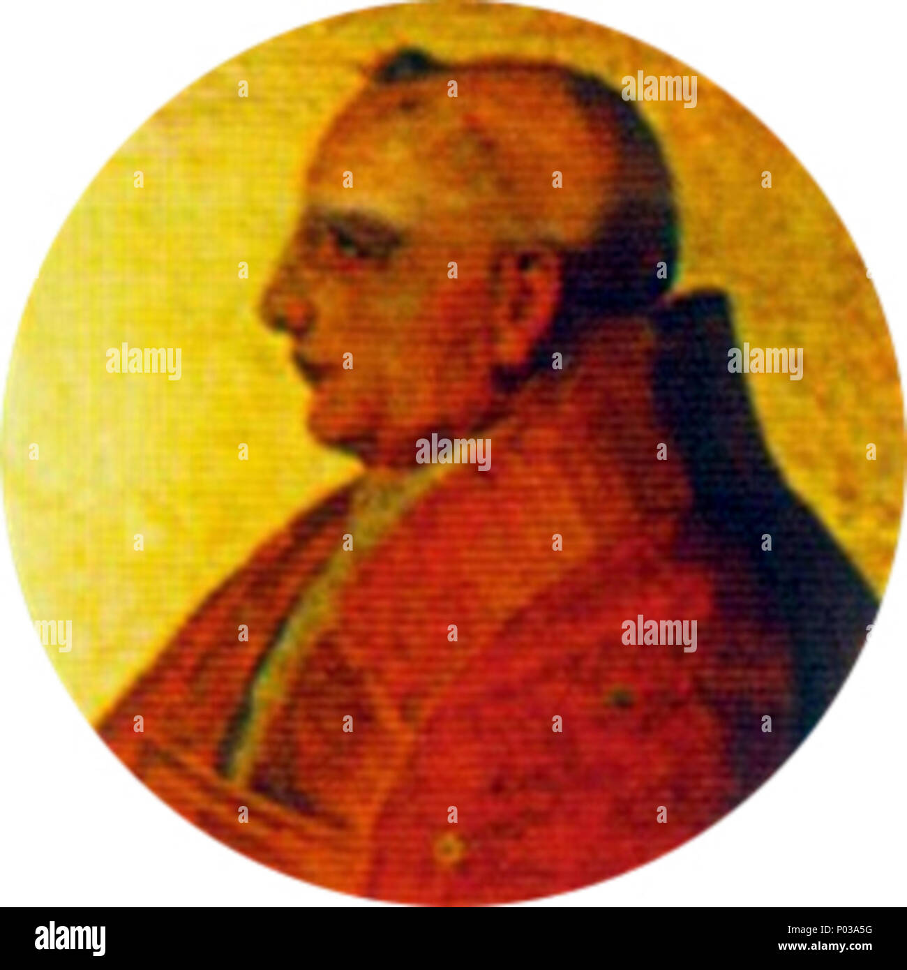 . English: Portait of en:Pope Martin V in the en:Basilica of Saint Paul ...