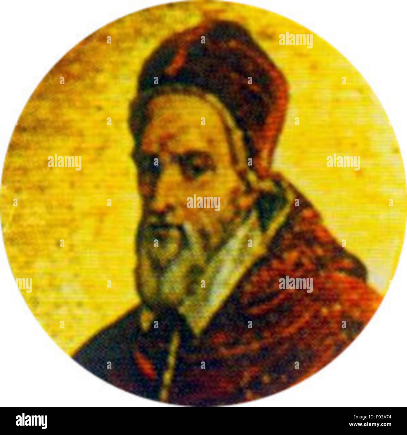 . English: Portait of en:Pope Gregory XIV in the en:Basilica of Saint ...