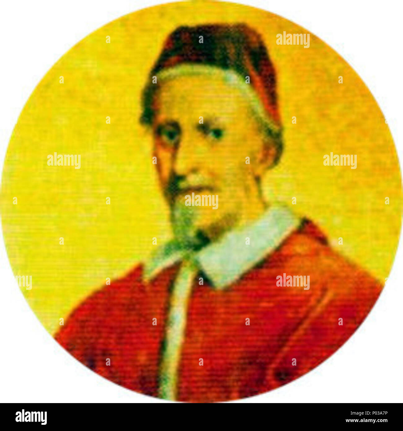 . English: Portait of en:Pope Clement IX in the en:Basilica of Saint ...