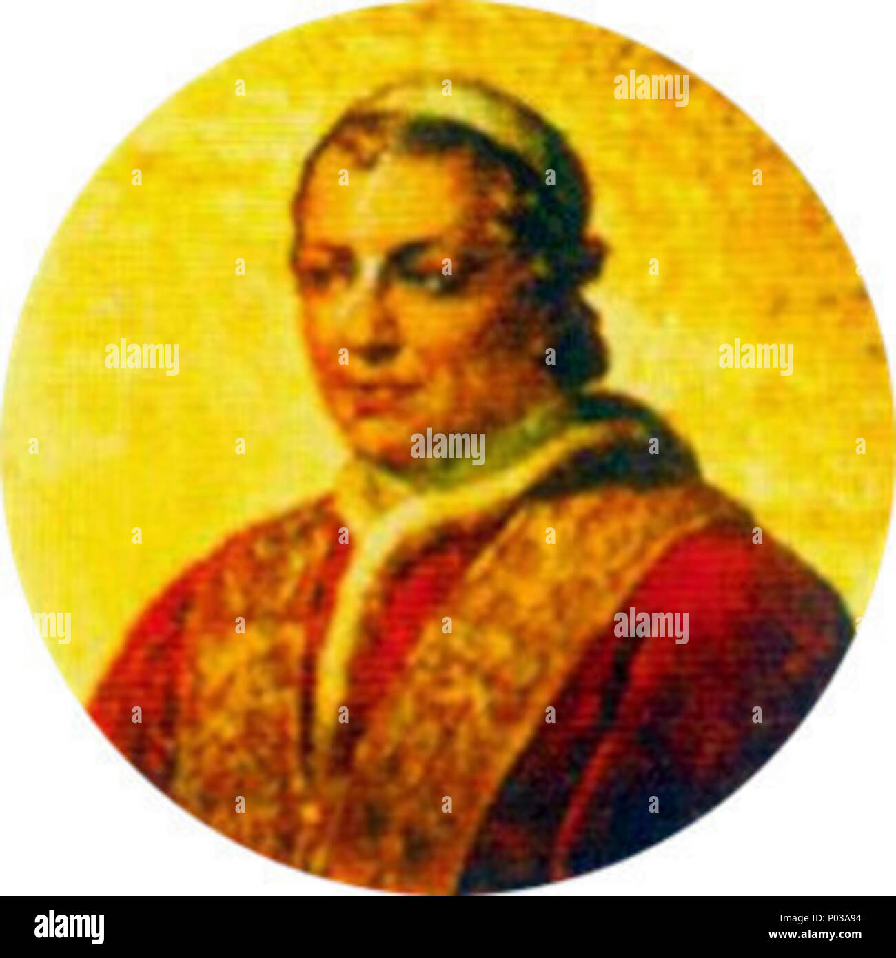 . English: Portait of en:Pope Pius IX in the en:Basilica of Saint Paul ...