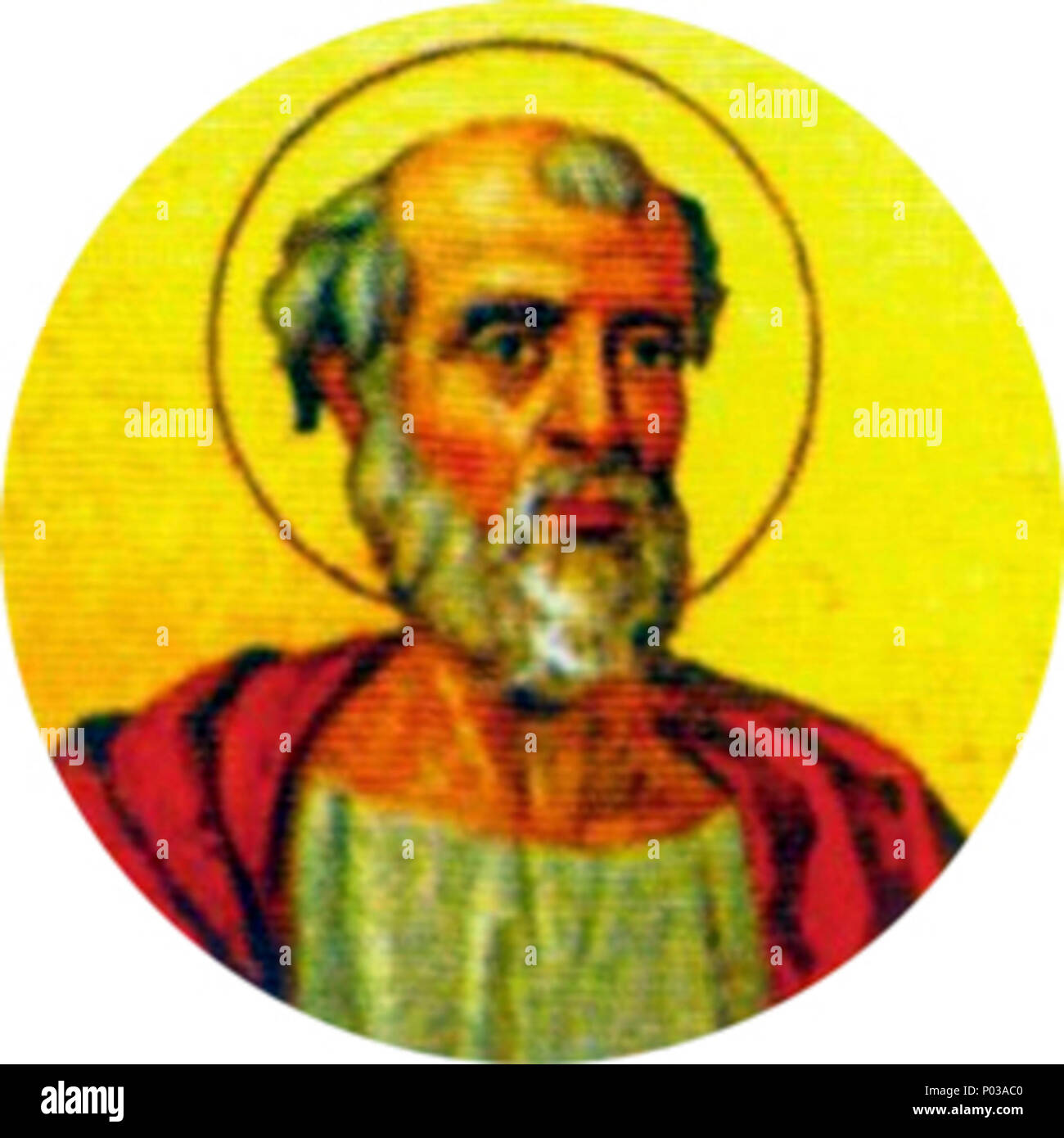 . English: Portait of en:Pope Marcellus I in the en:Basilica of Saint ...