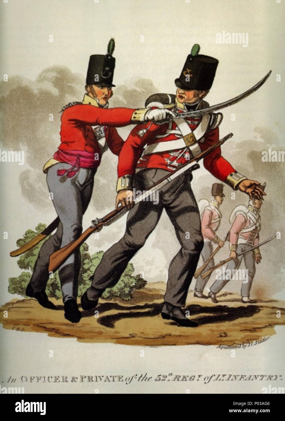 52nd regiment hi-res stock photography and images - Alamy