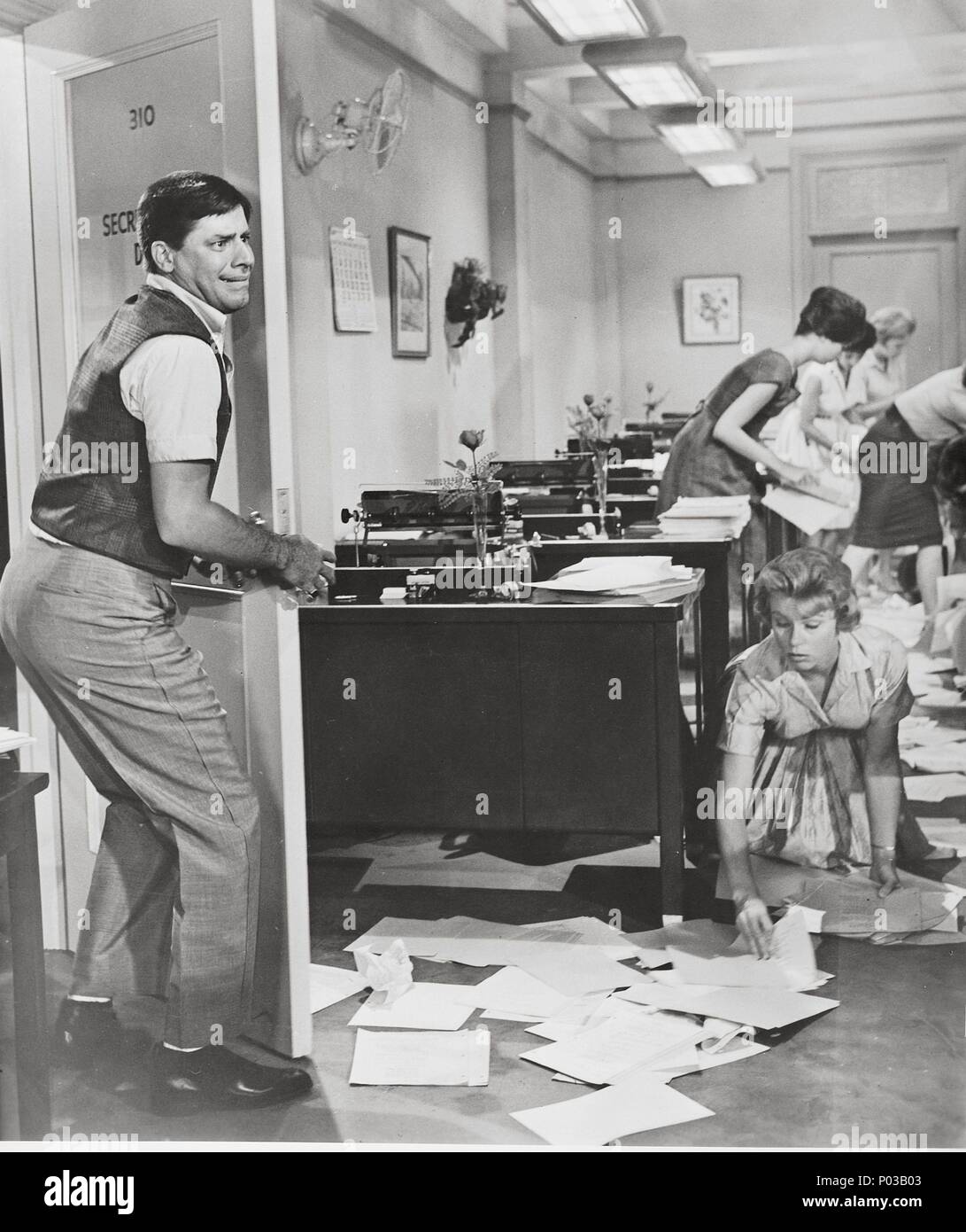 Original Film Title: THE ERRAND BOY. English Title: THE ERRAND BOY ...