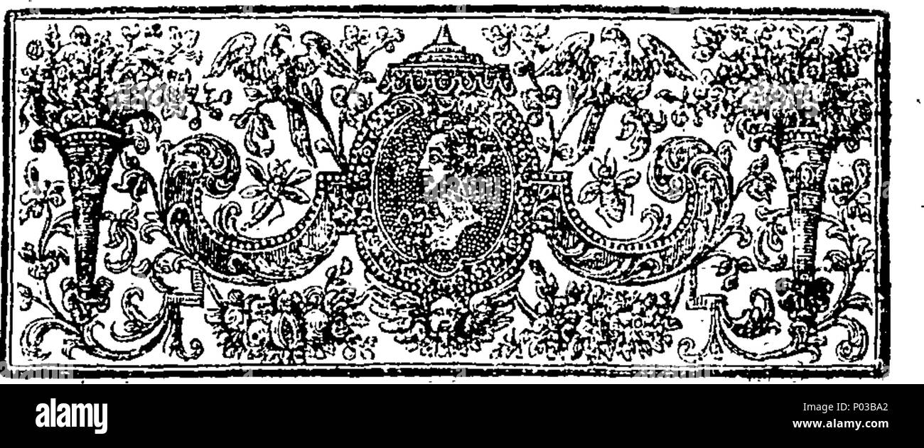 . English: Fleuron from book: A bill to enable William Grierson, eldest ...