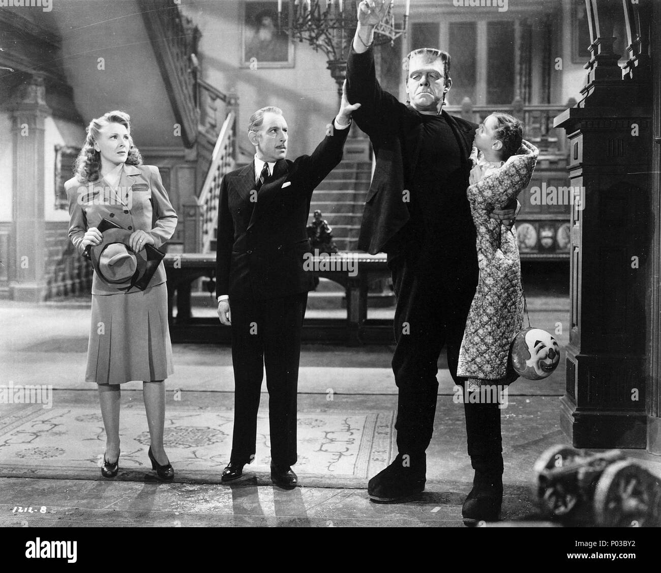 Ghost of frankenstein bela lugosi Black and White Stock Photos & Images ...