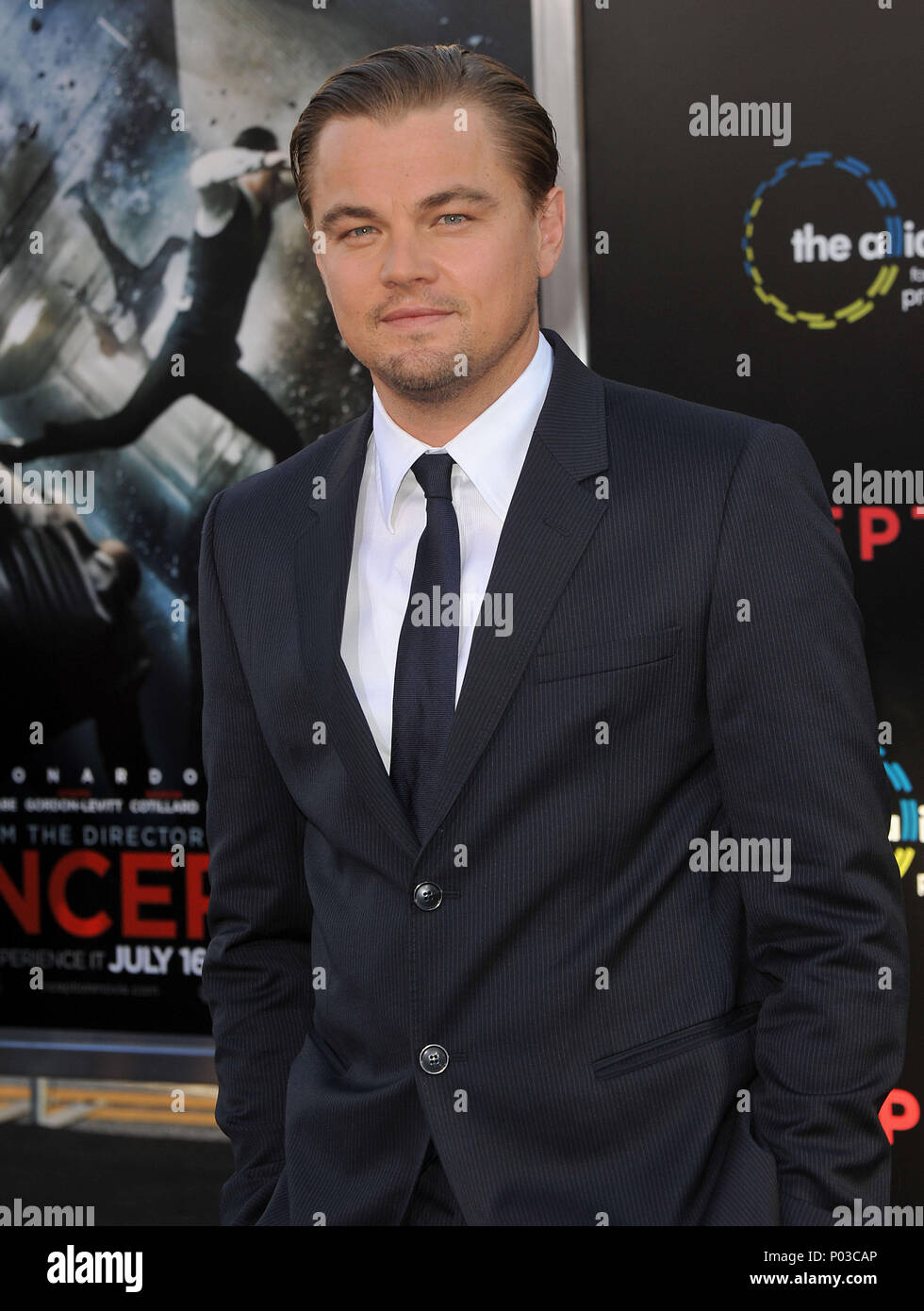 01 Leonardo DiCaprio 01.jpg Inception Premiere at the Chinese Theatre ...