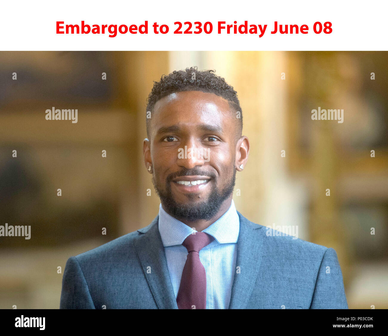 Jermain Defoe, who has been awarded an OBE in the Queen's Birthday ...