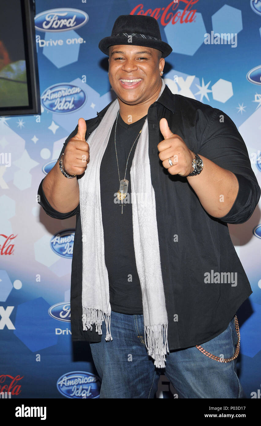 07 Michael Lynche 07 - American Idol Top 12 Party at Industry Club in ...