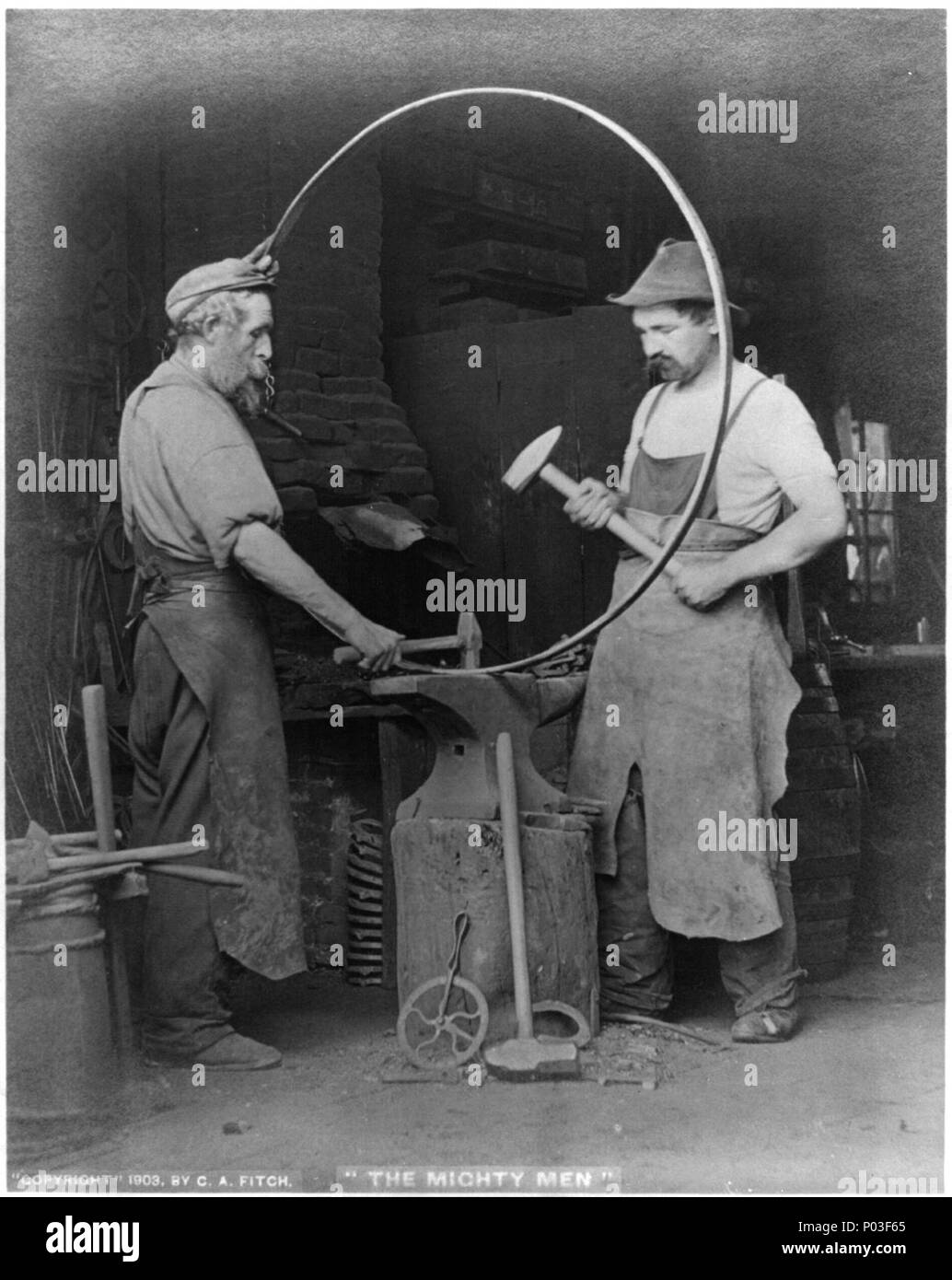 The Mighty Men Stock Photo - Alamy