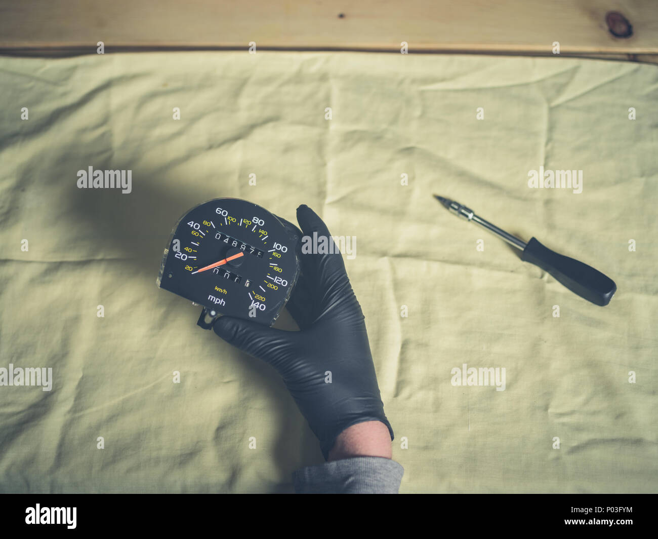 Mechanic dashboard hi-res stock photography and images - Alamy