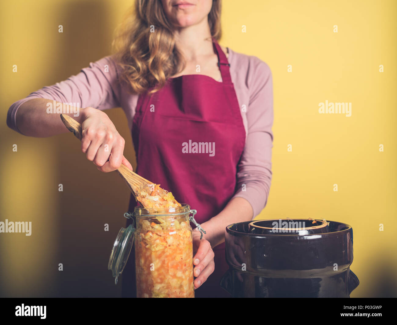 Kimchi pot hi-res stock photography and images - Alamy