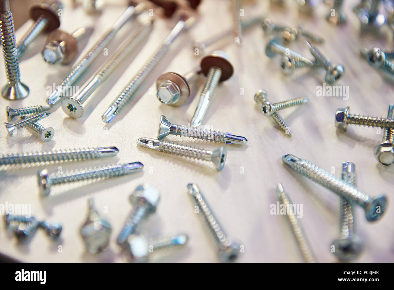 Self tapping screws hi-res stock photography and images - Alamy