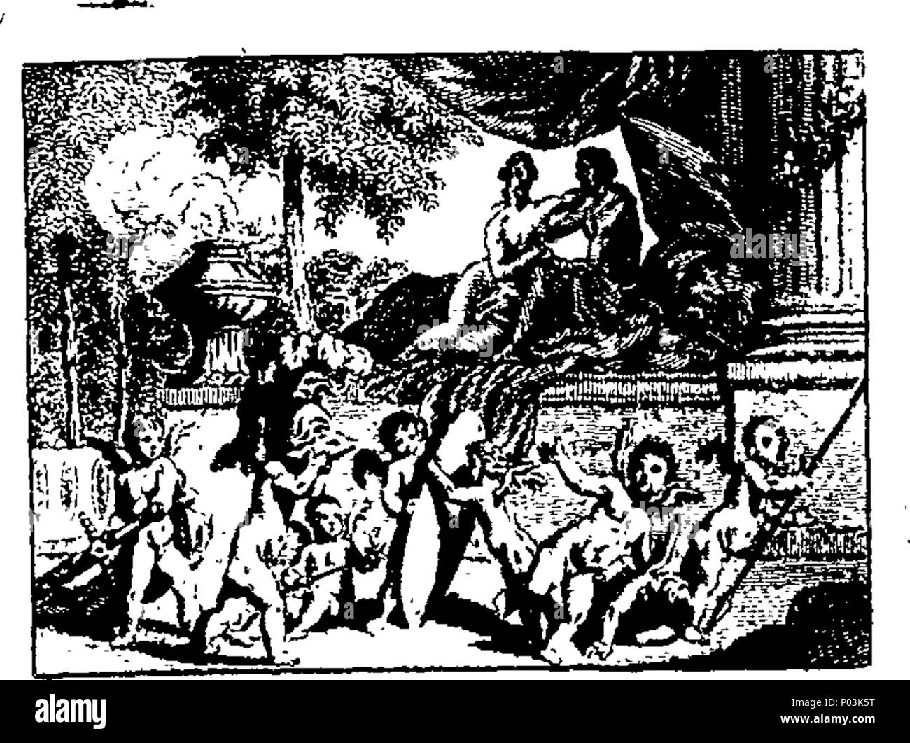 . English: Fleuron from book: A collection of poems in six volumes. By ...