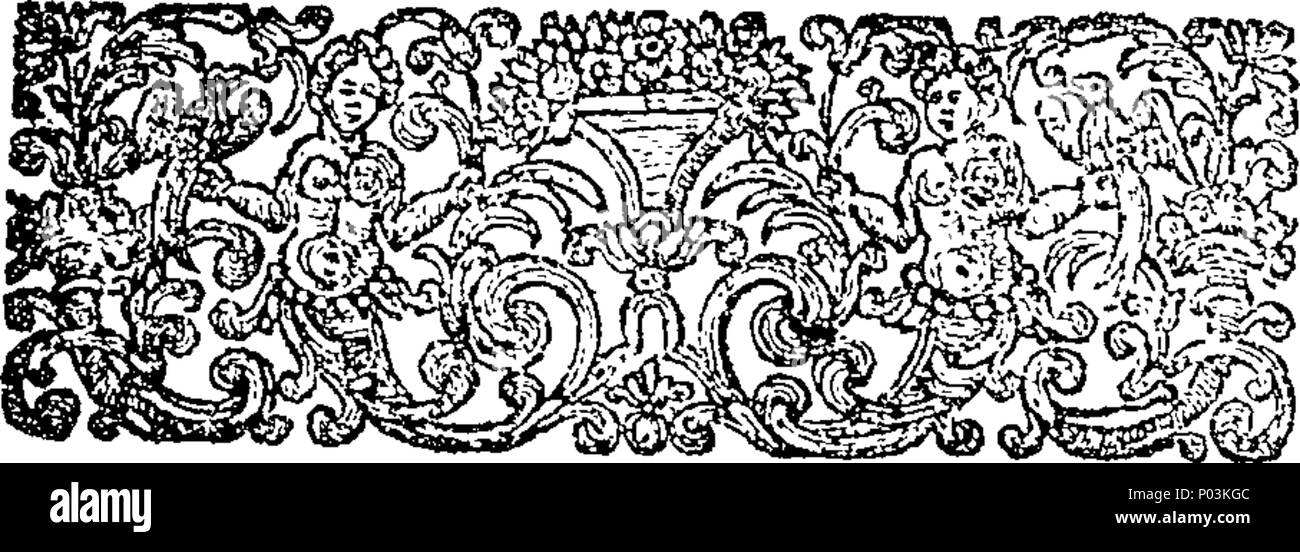 . English: Fleuron from book: A collection of poems. By several hands ...