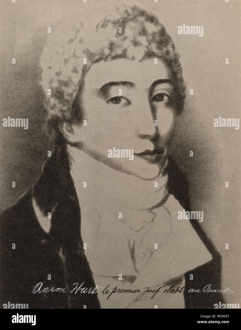 . English: Aaron Hart . Unknown date. Unknown 1 Aaron Hart Stock Photo ...