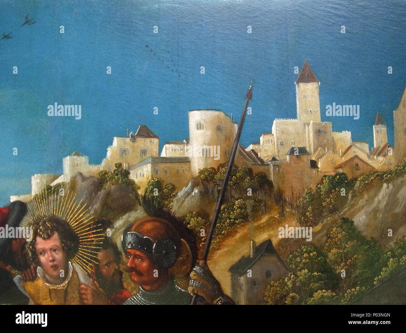 . Italiano: Cattura di san floriano . Floriansfolge, Szenen zur Legende ...