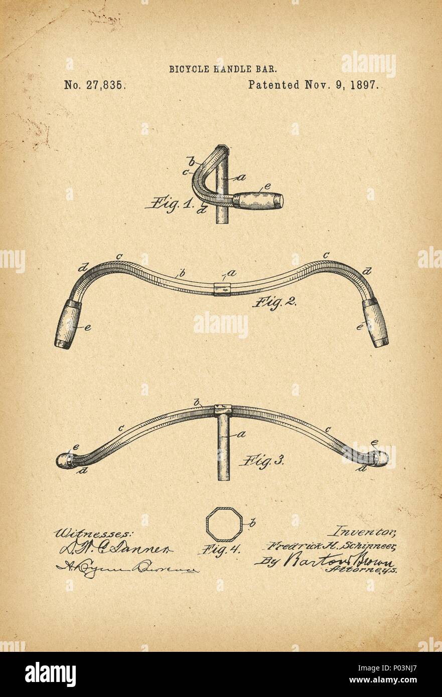 1897 patent hi-res stock photography and images - Alamy