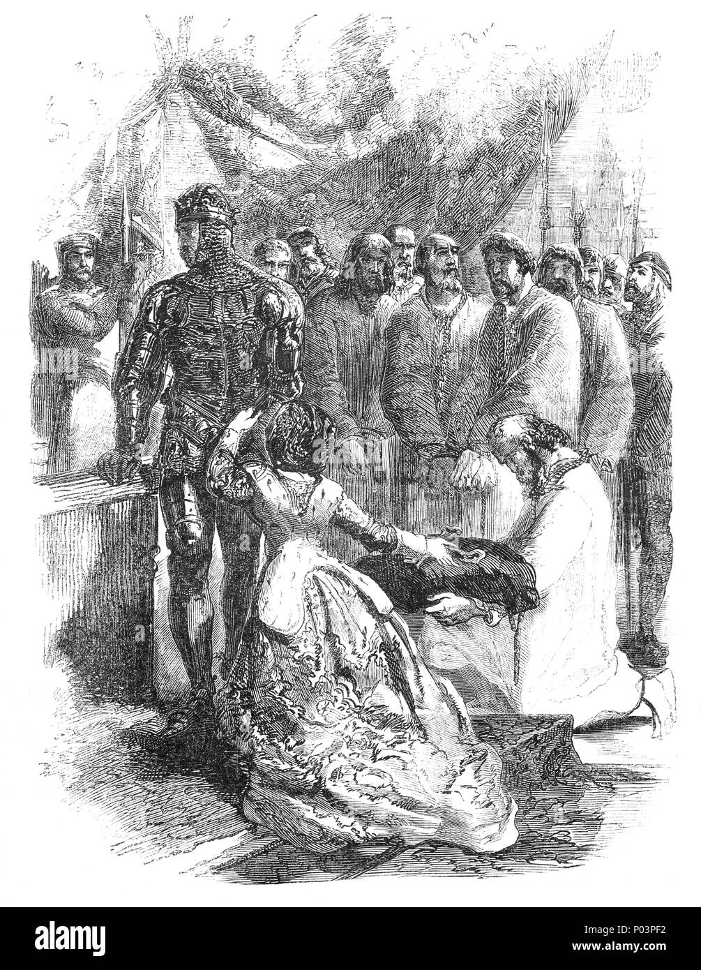 Following Edward III's victory in the Battle of Crécy in 1346, he laid ...