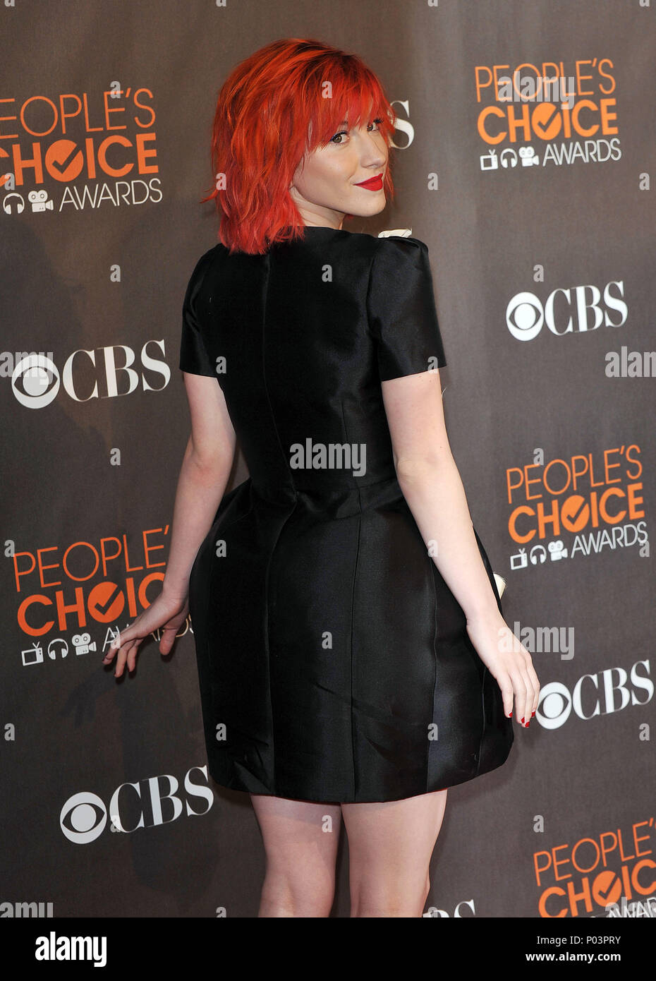Hayley Williams, of Paramore 61 - PeopleÕs Choice Awards 2010 at the ...