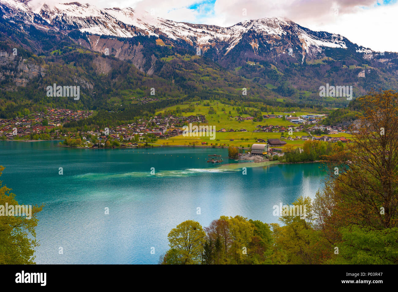 Lake brienz switzerland mountains hi-res stock photography and images ...