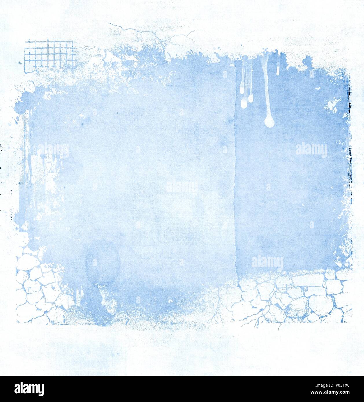 Paper texture background in vintage style and soft blue color Stock ...