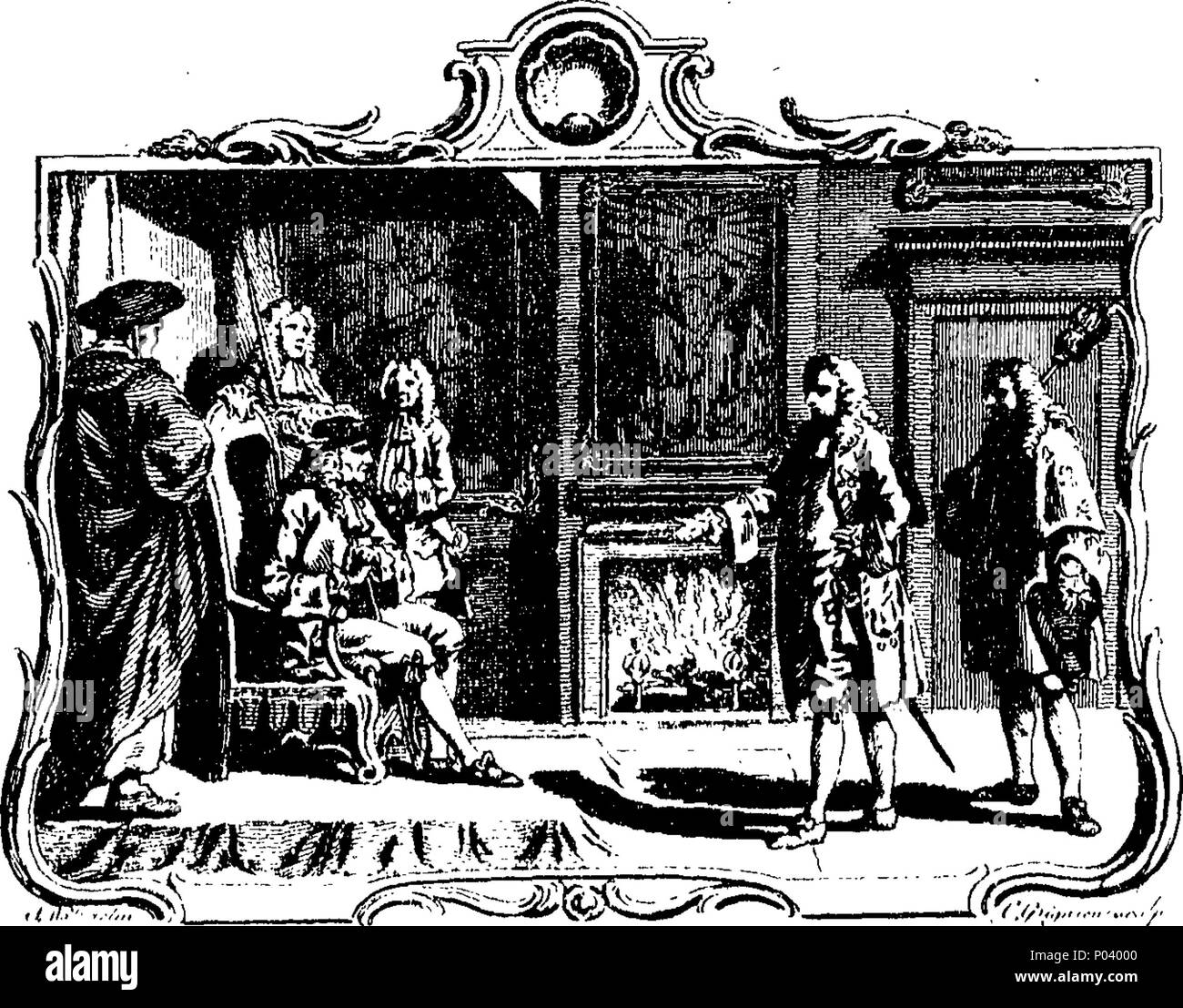 . English: Fleuron from book: A complete history of English peerage ...