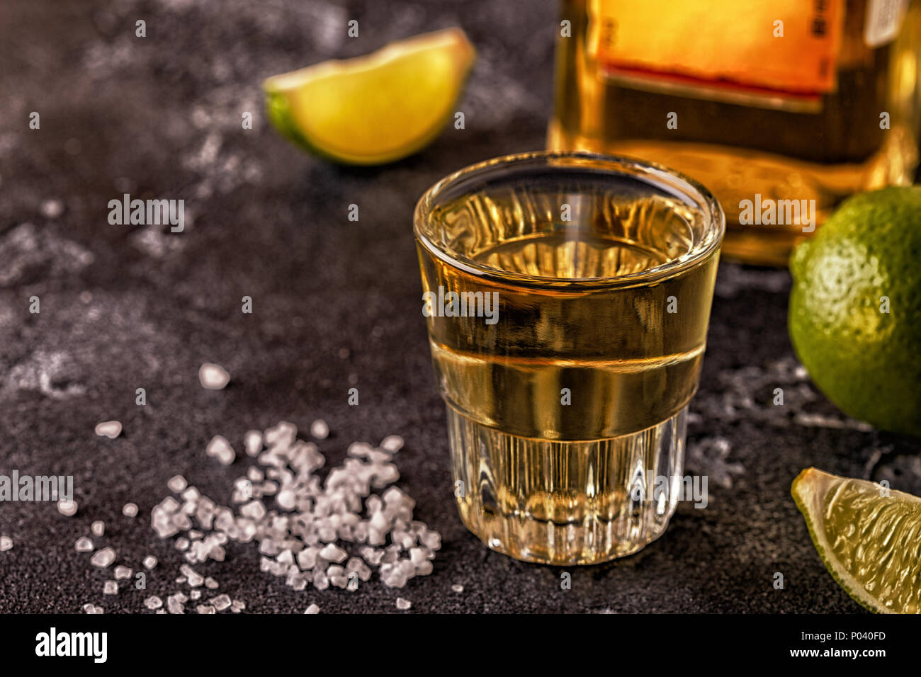 Tequila shot salt hi-res stock photography and images - Alamy