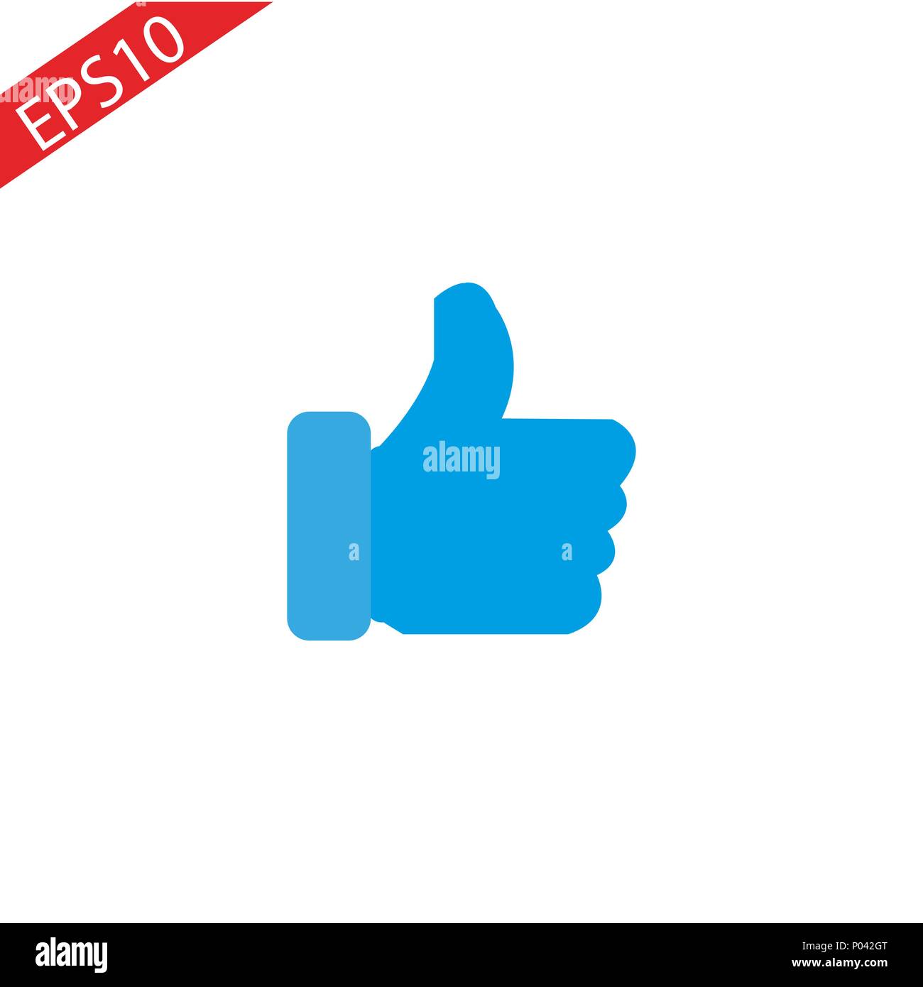 Hand fan icon flat Stock Vector Images - Alamy