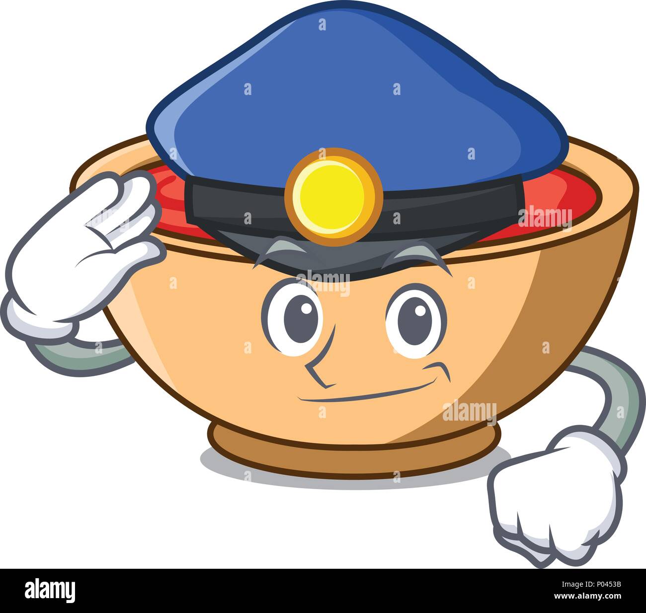 Police tomato soup character cartoon Stock Vector Image & Art - Alamy