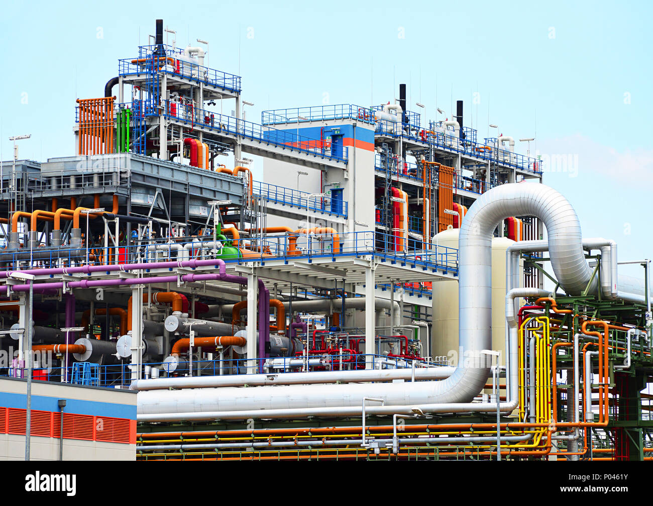 chemical industry - factory for the manufacture of chemical products ...
