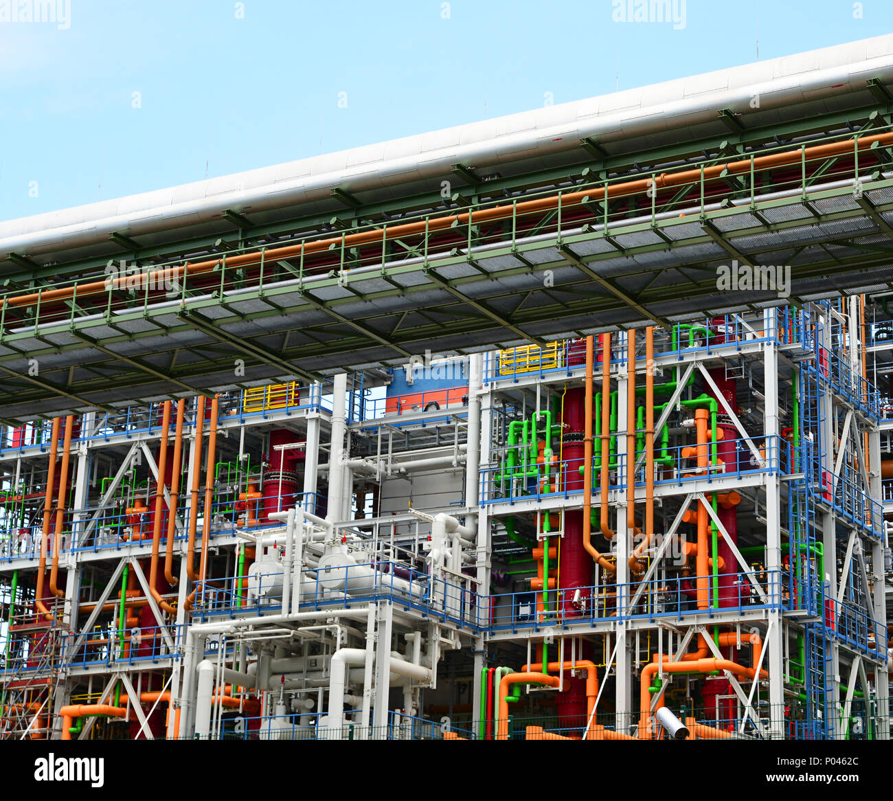 chemical industry - factory for the manufacture of chemical products ...
