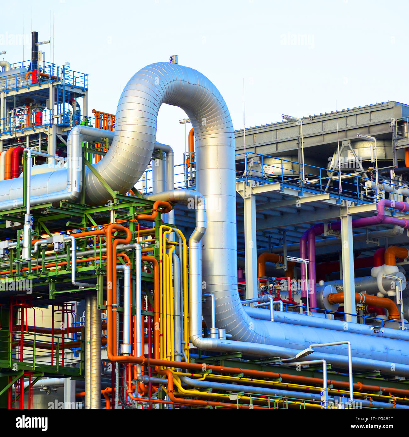 Chemical plant pipe hi-res stock photography and images - Alamy