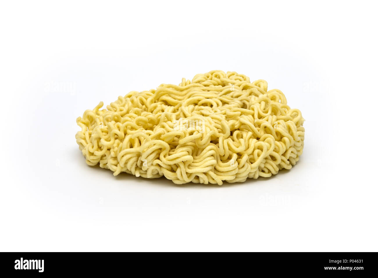 Dry instant noodles isolated on white background Stock Photo - Alamy