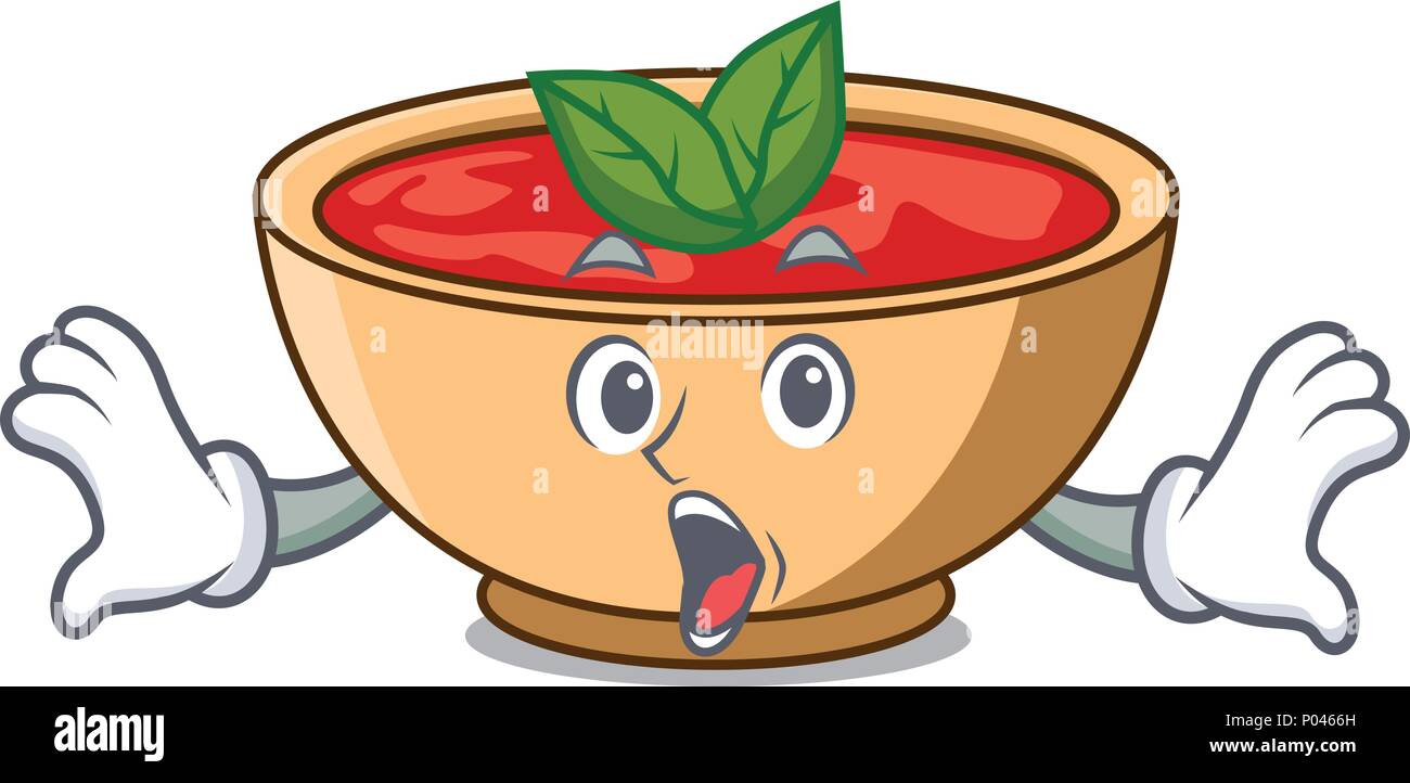 Surprised tomato soup character cartoon Stock Vector Image & Art - Alamy