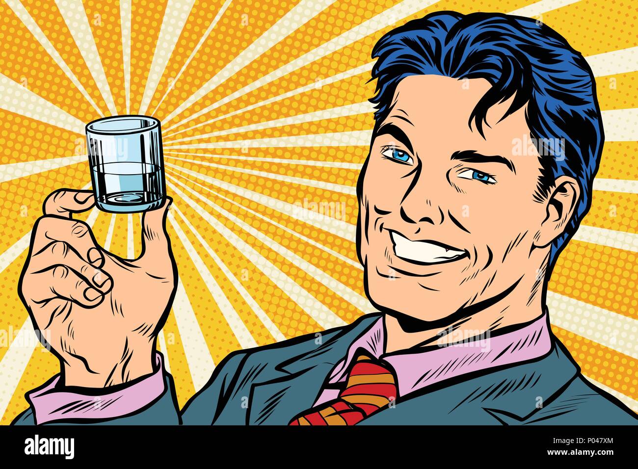 Strong alcohol in shot Stock Vector Images - Alamy