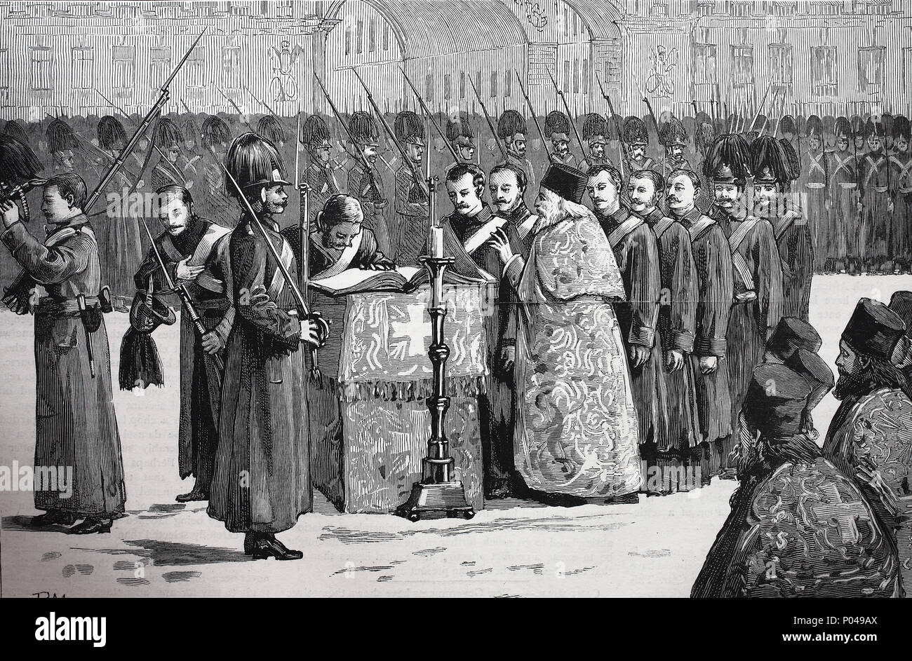 the assassination of the late czar of russia: the dy after czar ...