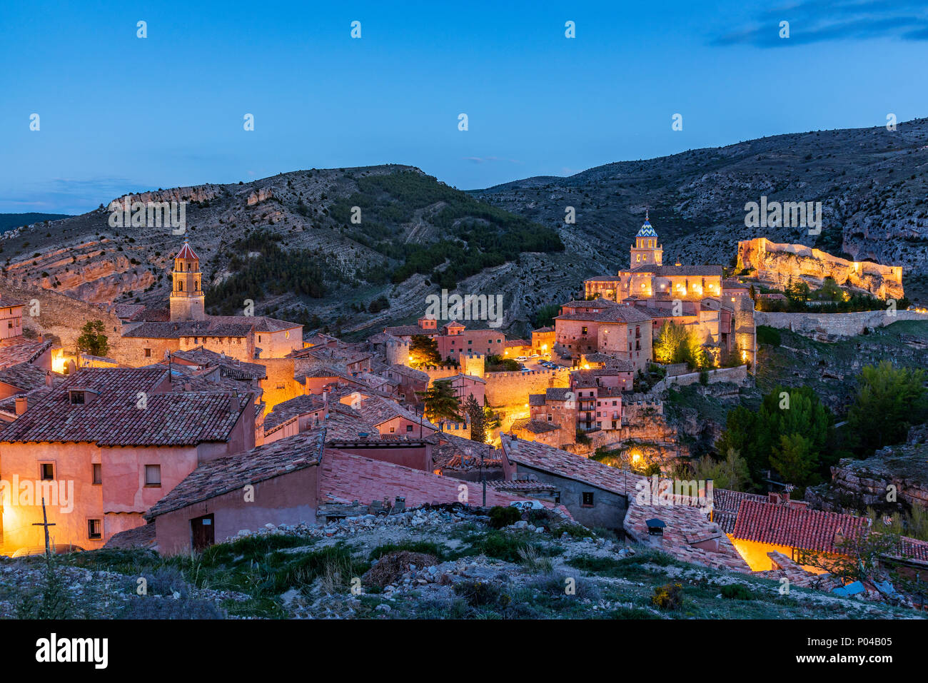 Albarracin and cathedral hi-res stock photography and images - Alamy