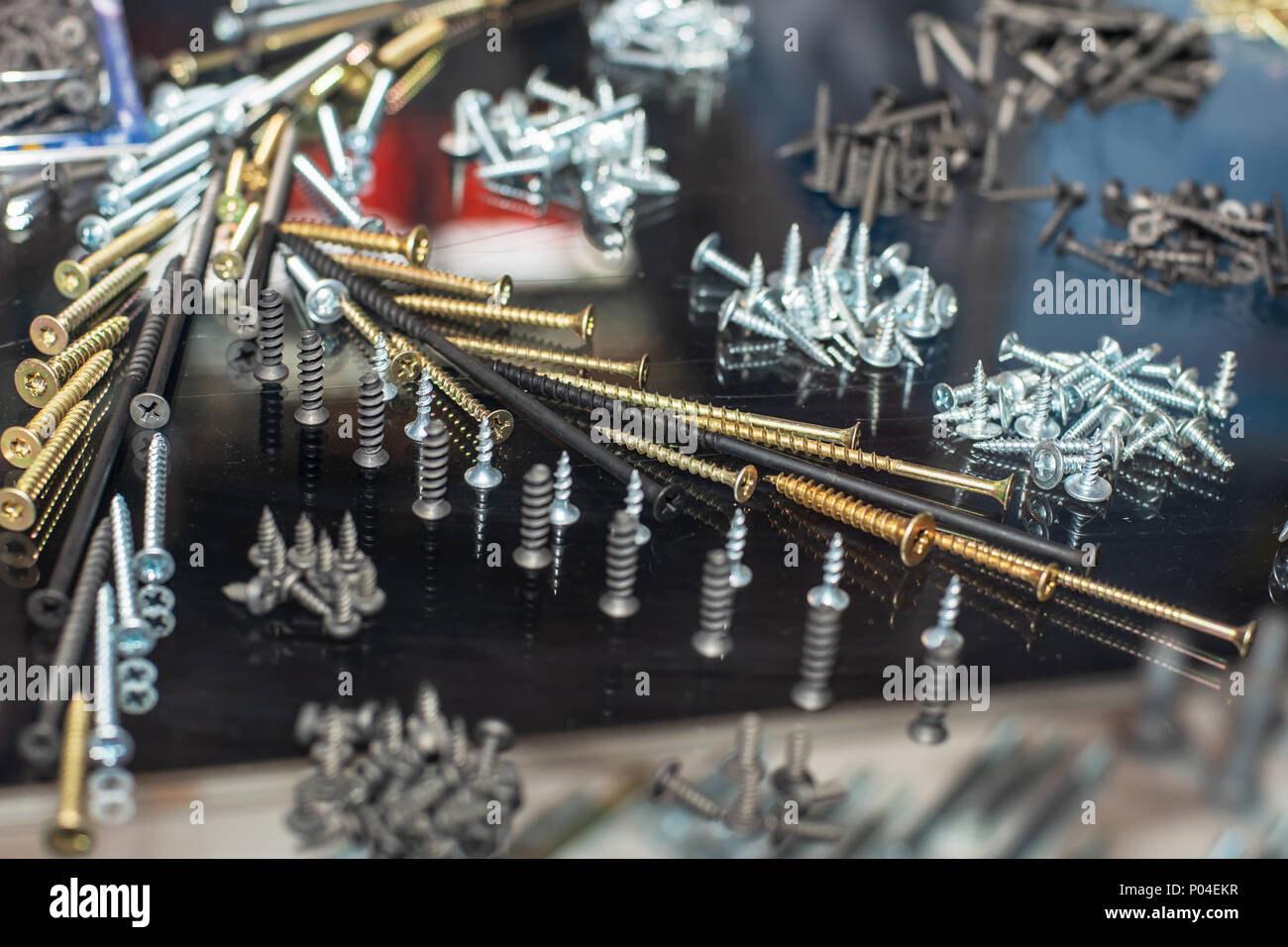 Self tapping screws hi-res stock photography and images - Alamy