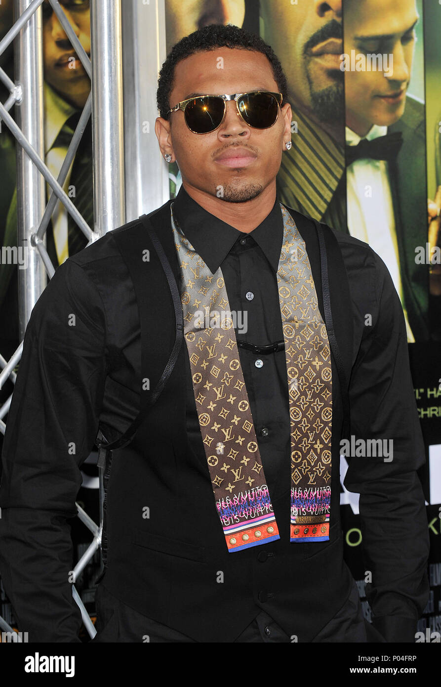 Chris Brown Takers Premiere at the Arclight Theatre In Los Angeles ...