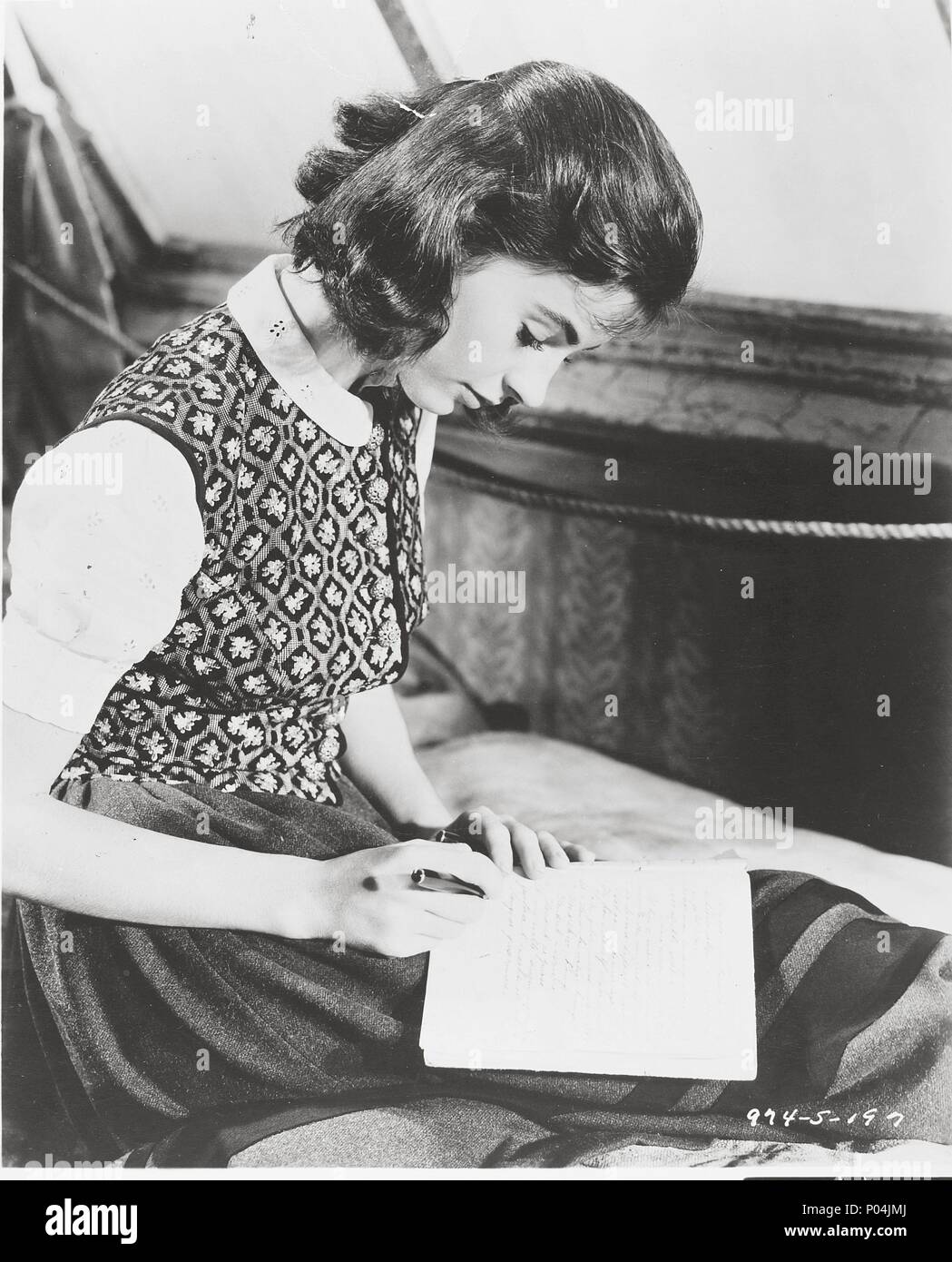 Original Film Title: THE DIARY OF ANNE FRANK. English Title: THE DIARY ...