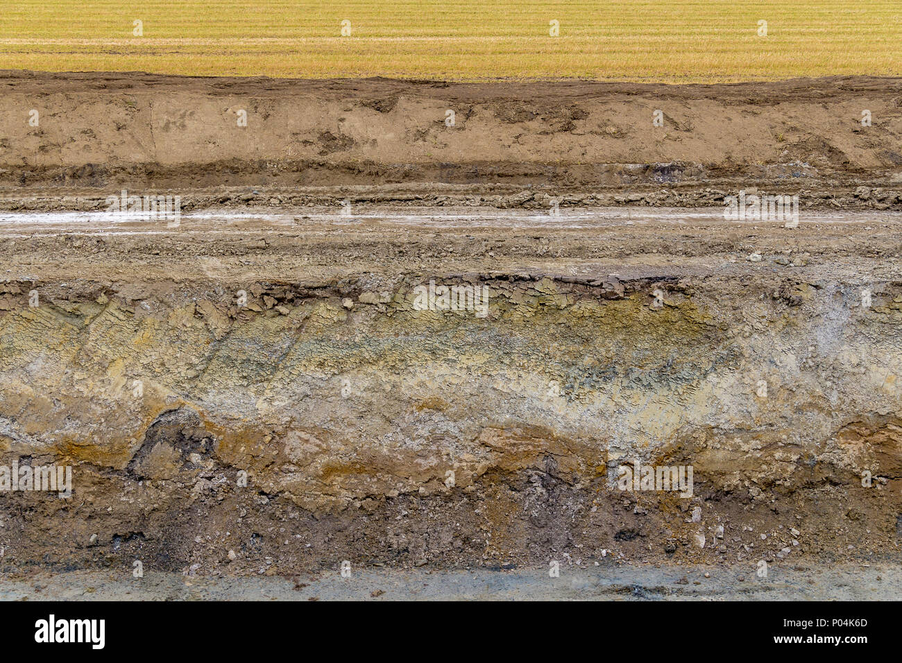Layered soil hi-res stock photography and images - Alamy